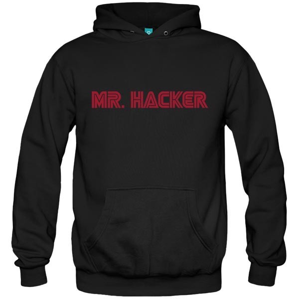 خرید سویشرت هودی طرح Mr. Hacker از فروشگاه تیشرت وان