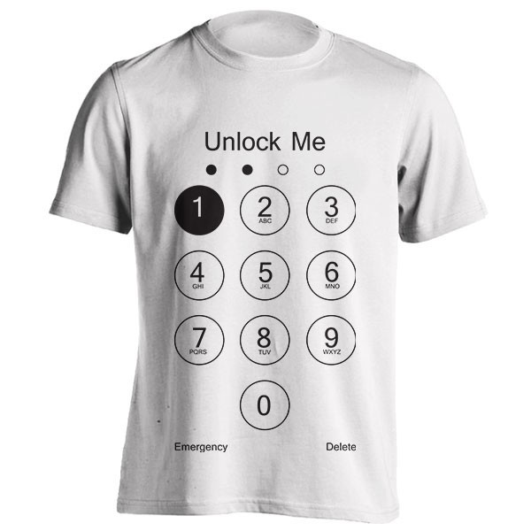 خرید تیشرت طرح Unlock Me از فروشگاه تیشرت وان